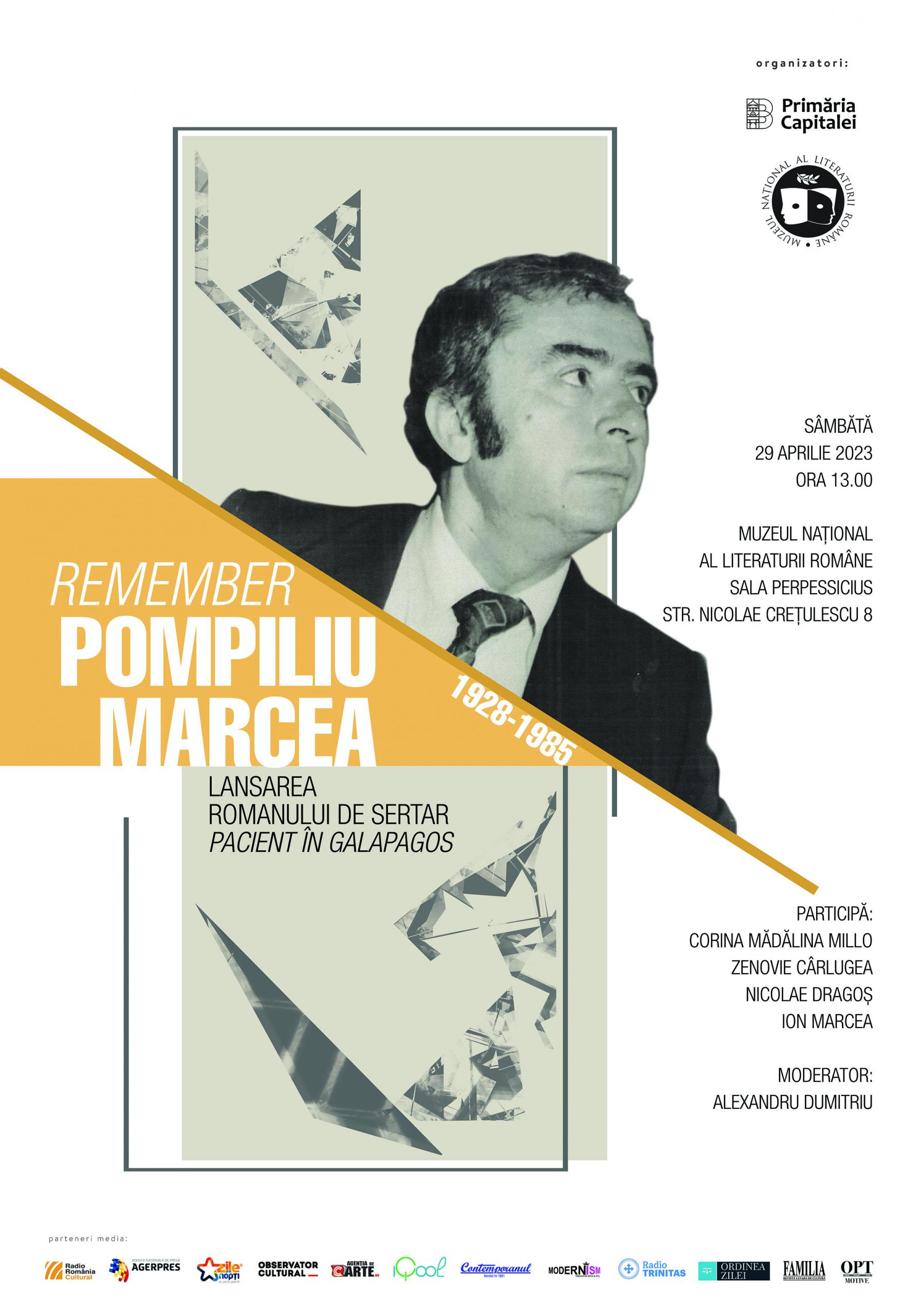 Remember Pompiliu Marcea (1928-1985)